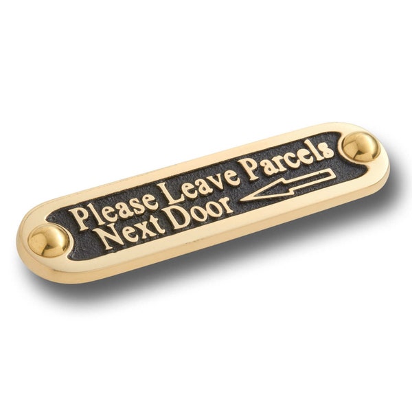 Please Leave Parcels Sign - Etsy