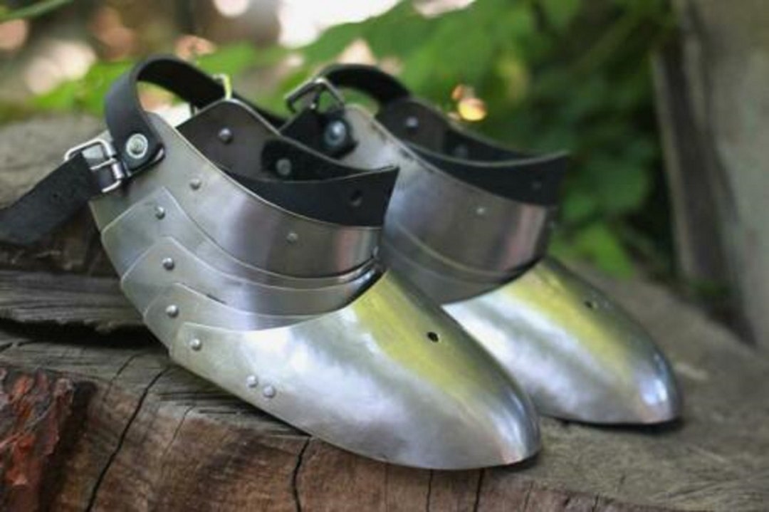 Medieval Armor Sabaton Pair Knight Gothic Combat Shoes - Etsy