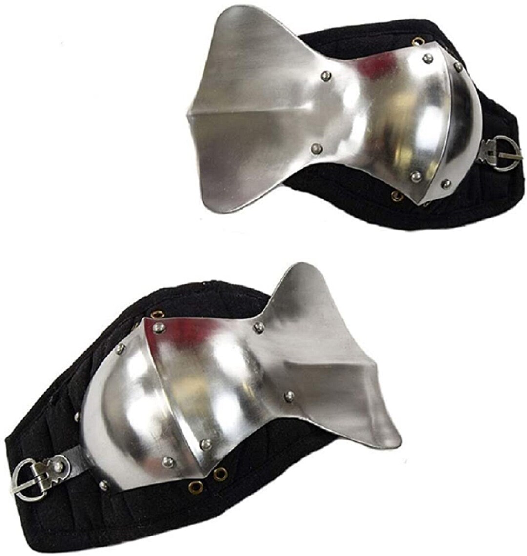 Medieval Elbow Cops Set/couters 18 Gauge Steel - Etsy