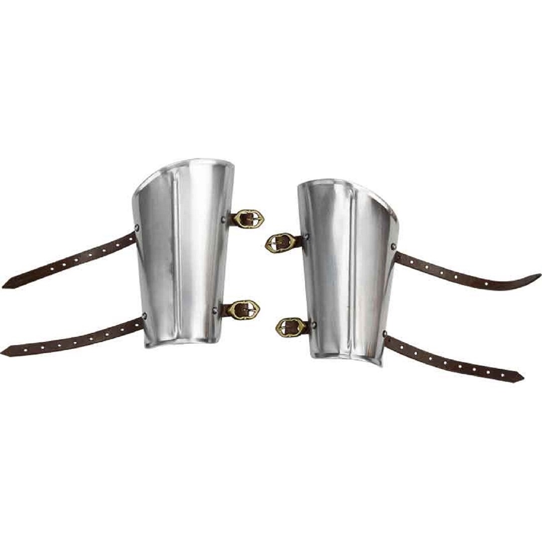 Economy Steel Bracers Medieval Arm Guard Larp Armour - Etsy