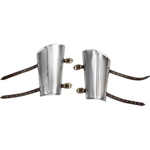 Economy Steel Bracers Medieval Arm Guard Larp Armour - Etsy