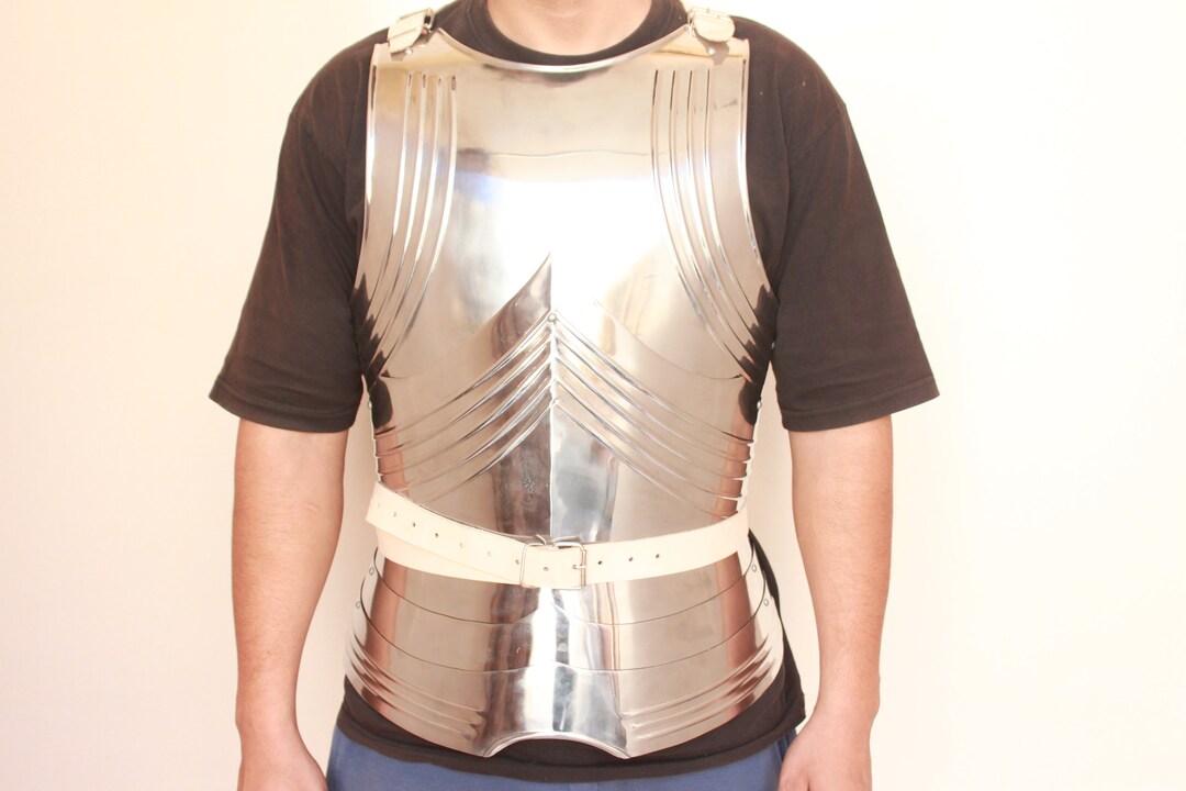 Medieval Silver Knight Cuirass Chest Plate Armor Breastplate - Etsy