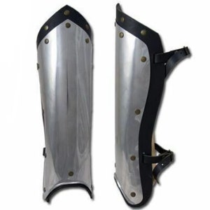 Medieval Armor Leg Guard Greek Greaves Halloween Costume - Etsy