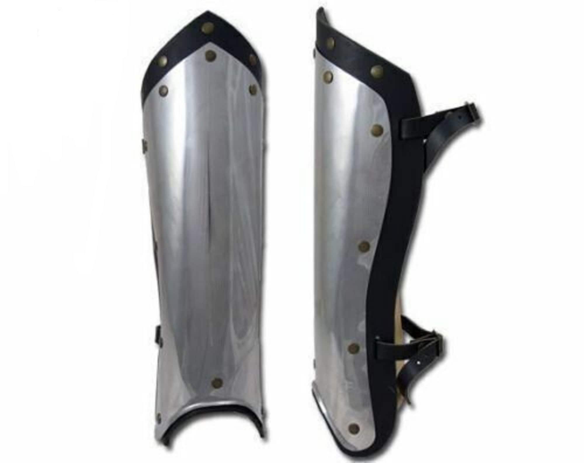 Medieval Armor Leg Guard Greek Greaves Halloween Costume - Etsy