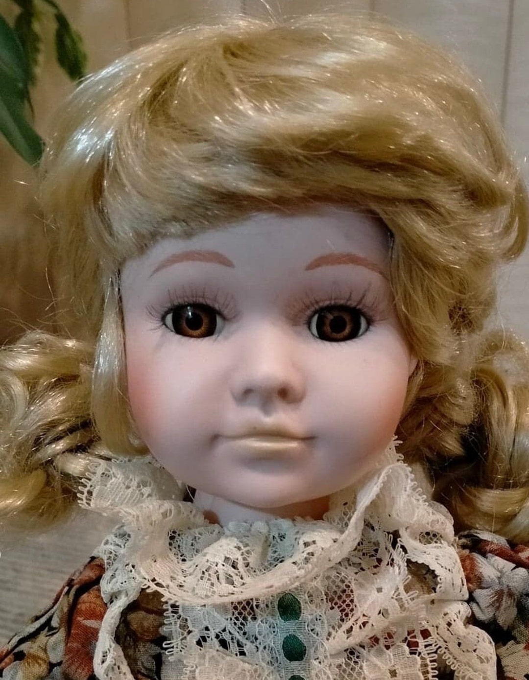 Copperart Porcelain Heirloom Collectable Doll - Etsy