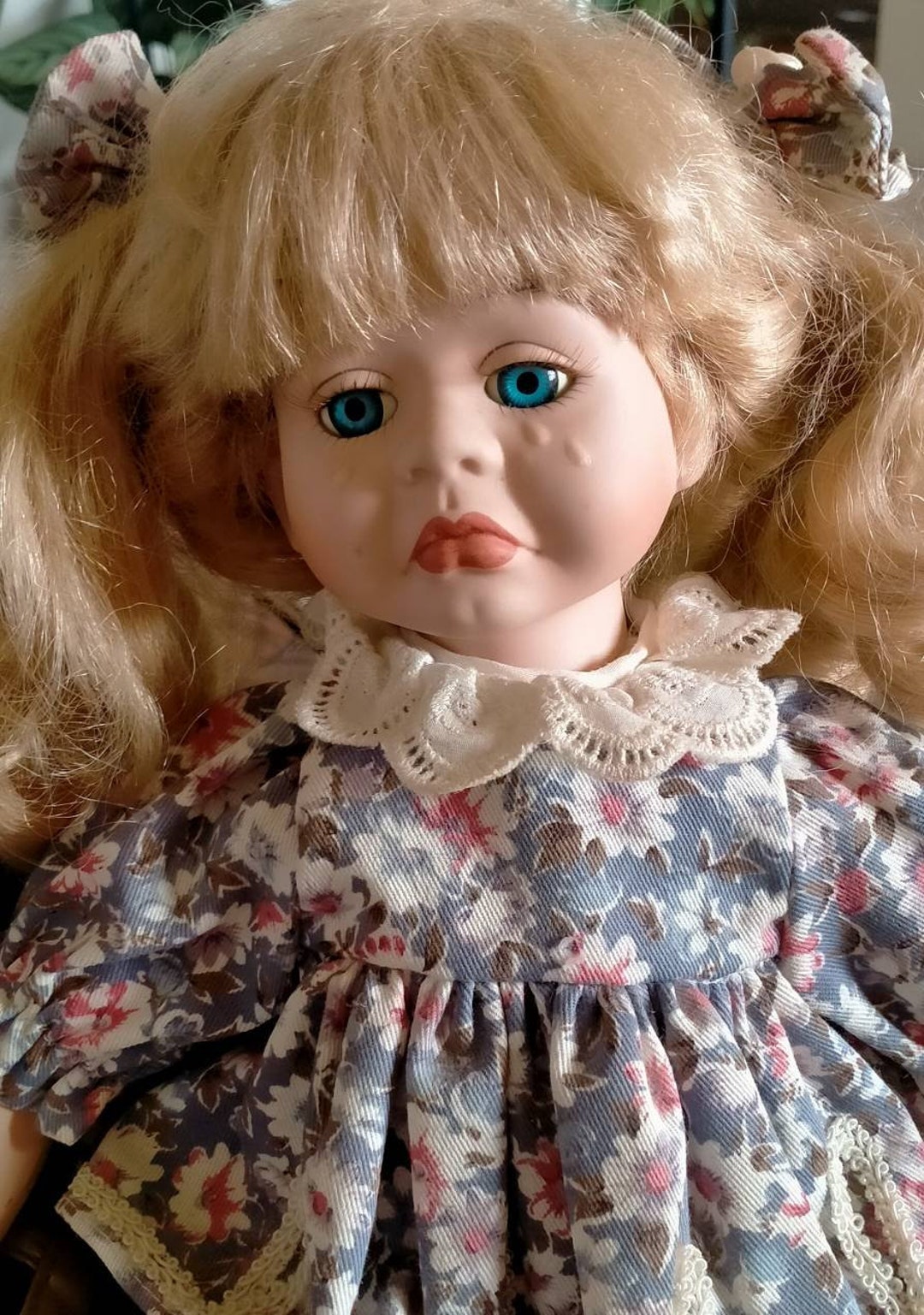 Copperart Vintage.collectible Crying Porcelain Doll. - Etsy Australia