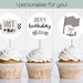 Fast One Cupcake Toppers Fast One Birthday Decorations Race - Etsy