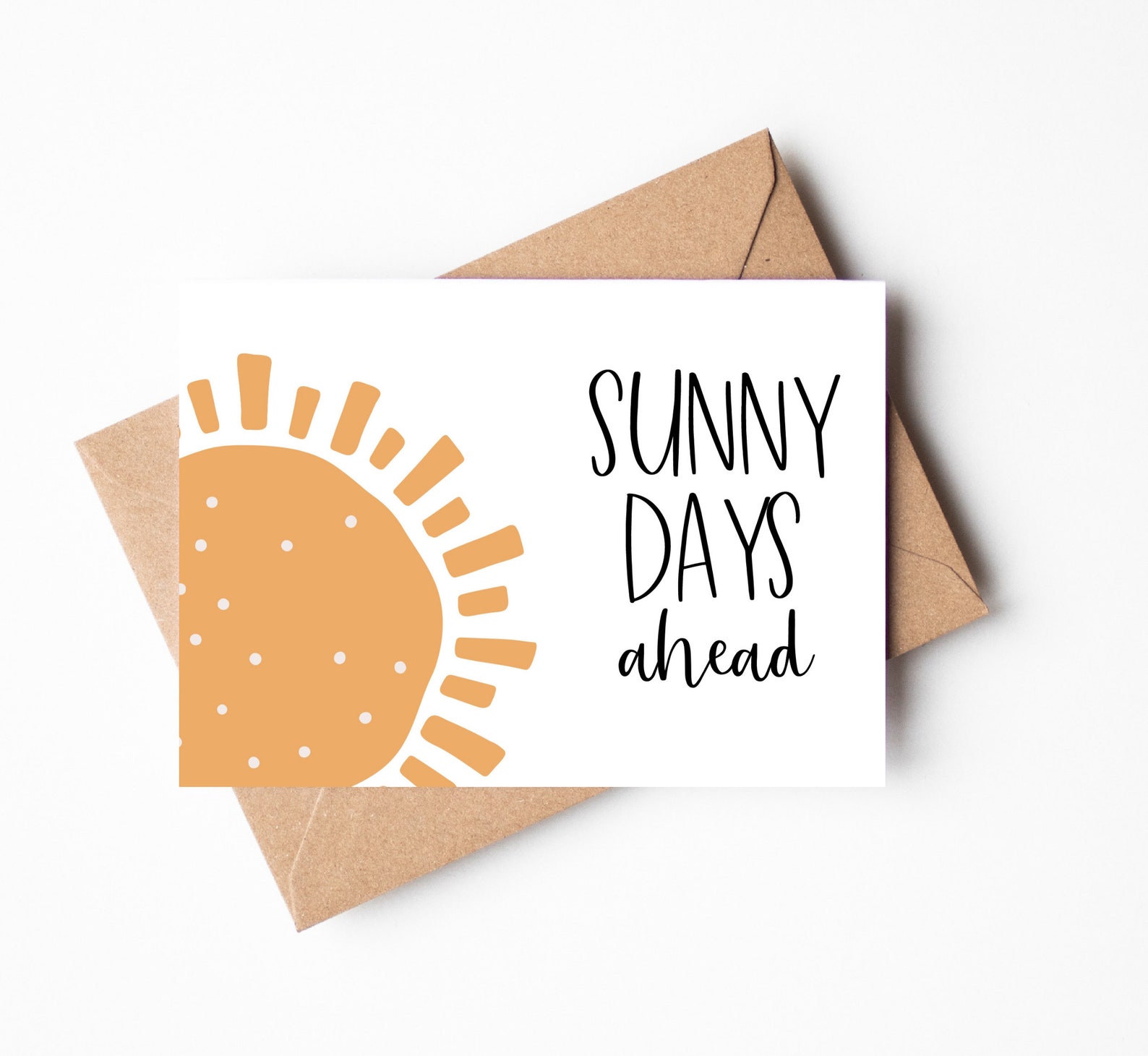 Printable Sunshine Greeting Cards Set of 4 Digital Download - Etsy