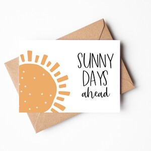 Printable Sunshine Greeting Cards Set of 4 Digital Download - Etsy