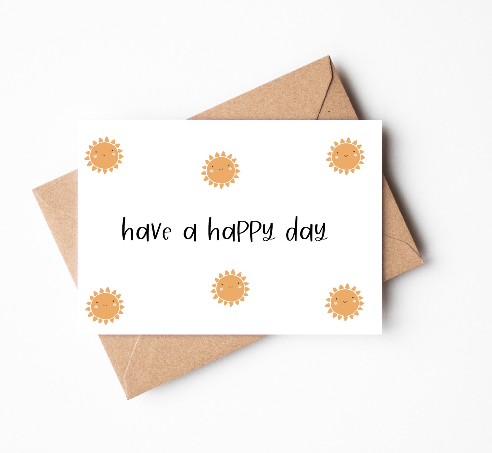Printable Sunshine Greeting Cards Set of 4 Digital Download - Etsy