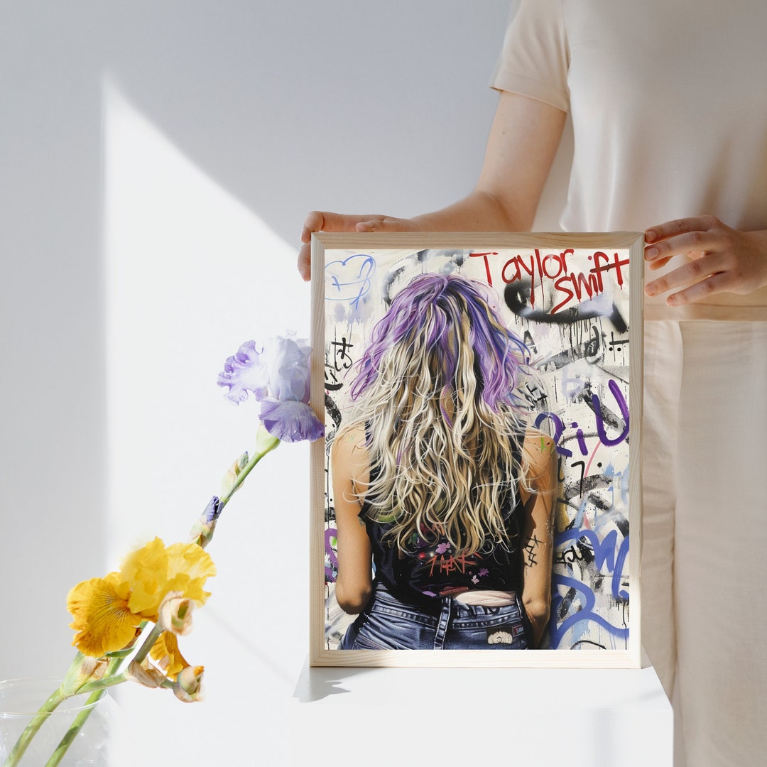 Graffiti Wall Art. Graffiti Modern Wall Art , Graffiti Art,taylor Swift ...