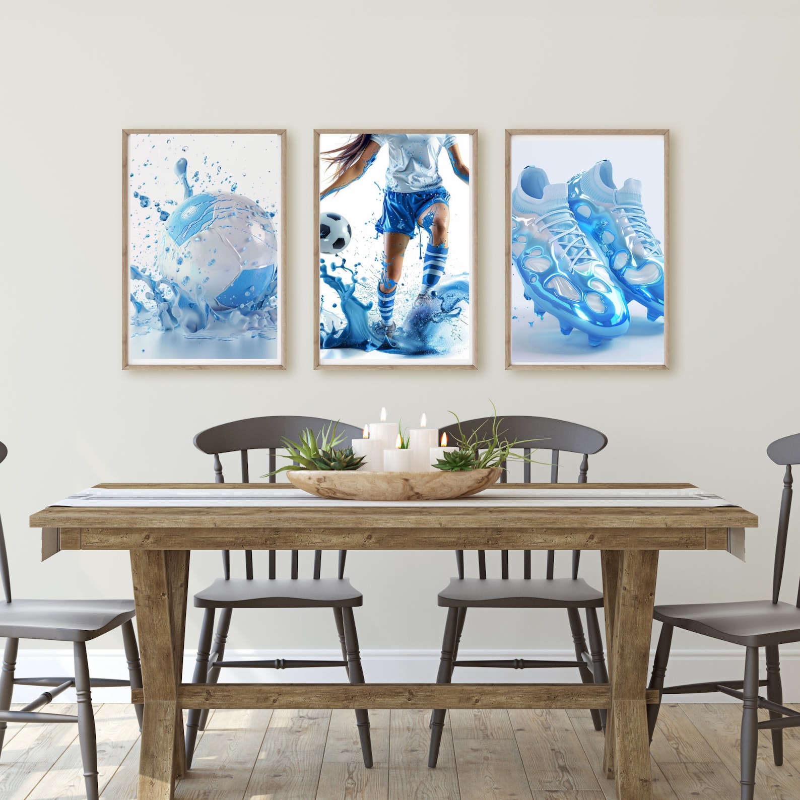 Printable Soccer Wall Art Football Art Prints, Soccer Art Prints ...