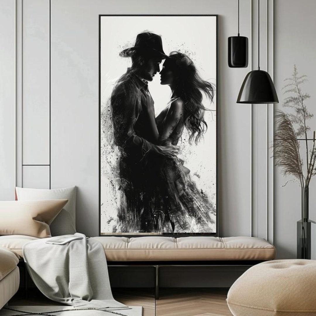 Couple Wall Art , Couple Wall Poster, Couple Wall Print, Couple Wall ...