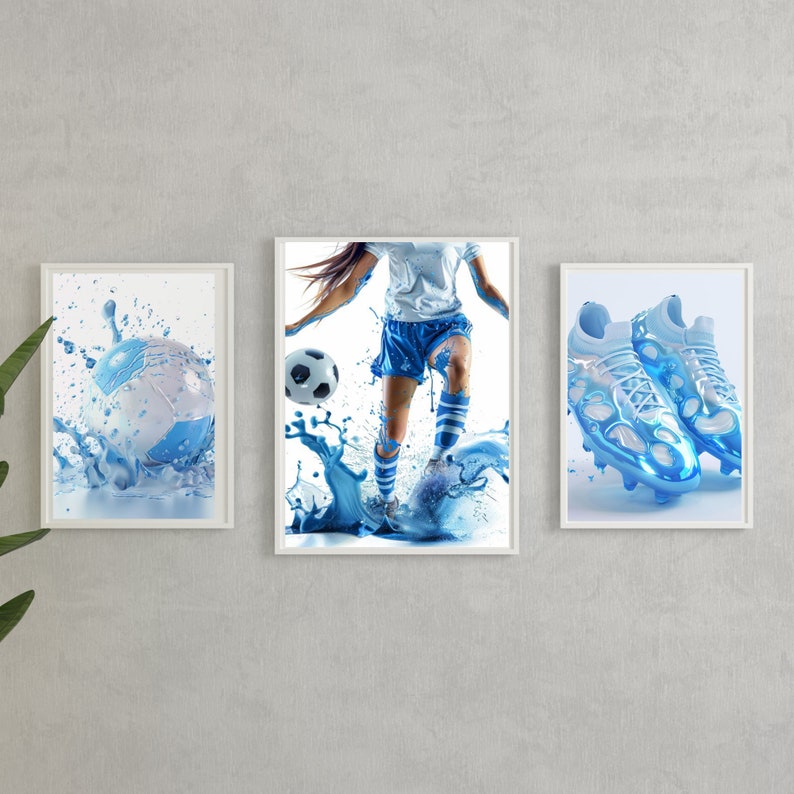 Printable Soccer Wall Art Football Art Prints, Soccer Art Prints ...