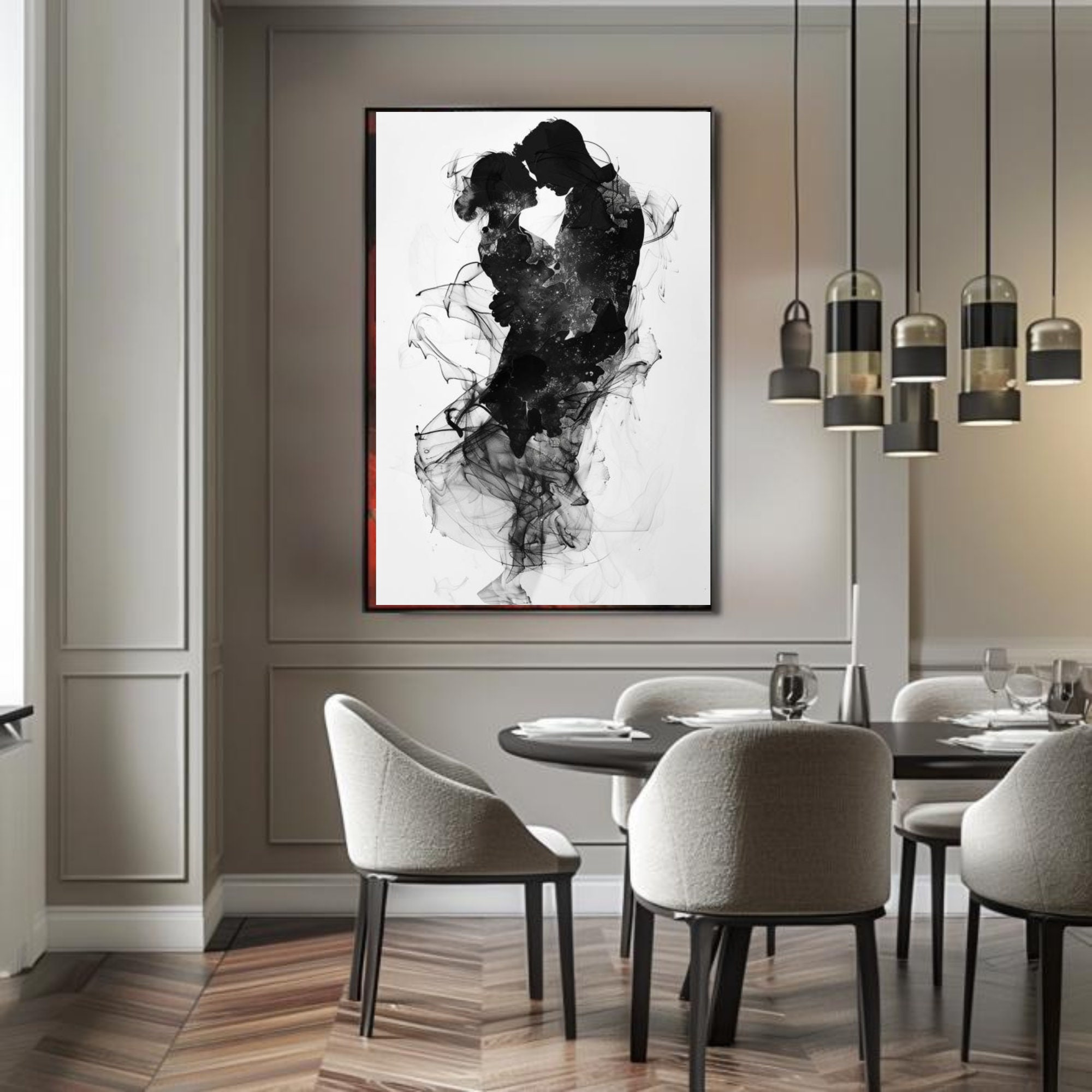 Couple Wall Art , Couple Wall Poster, Couple Wall Print, Couple Wall ...
