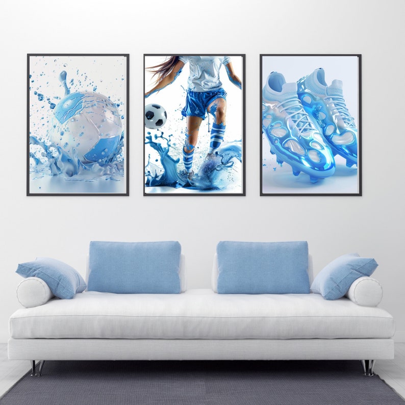 Printable Soccer Wall Art Football Art Prints, Soccer Art Prints ...
