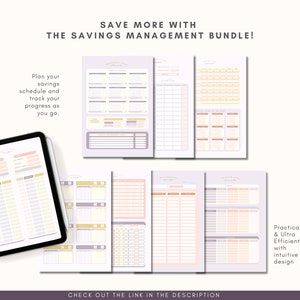 Sinking Funds Tracker Printable, Finance Planner, Savings Challenge ...