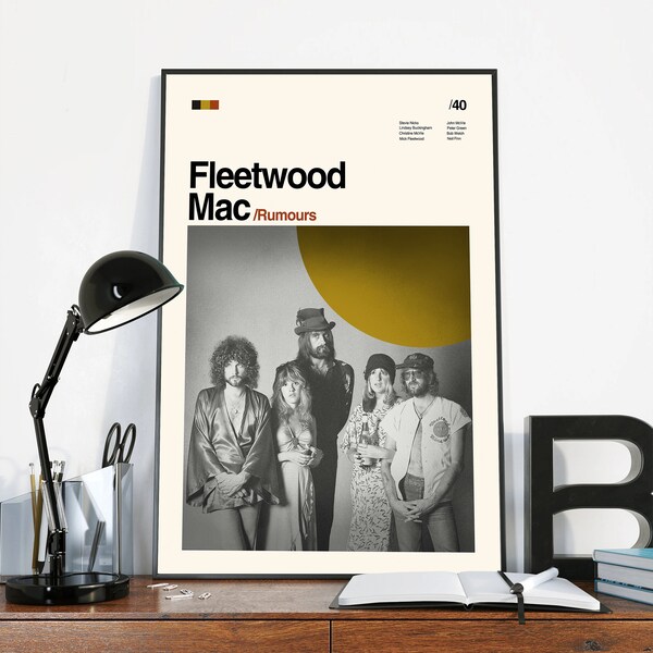 Rumours Poster - Etsy