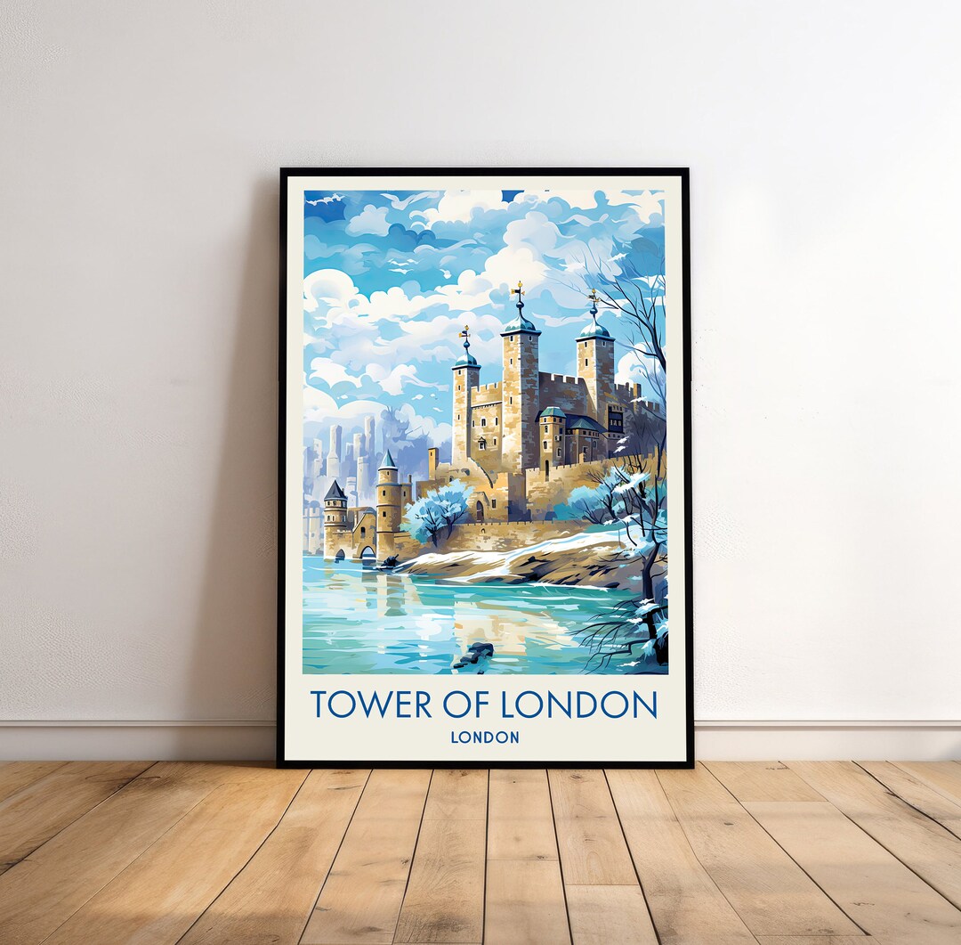 Tower of London Poster Tower of London Print London Poster - Etsy