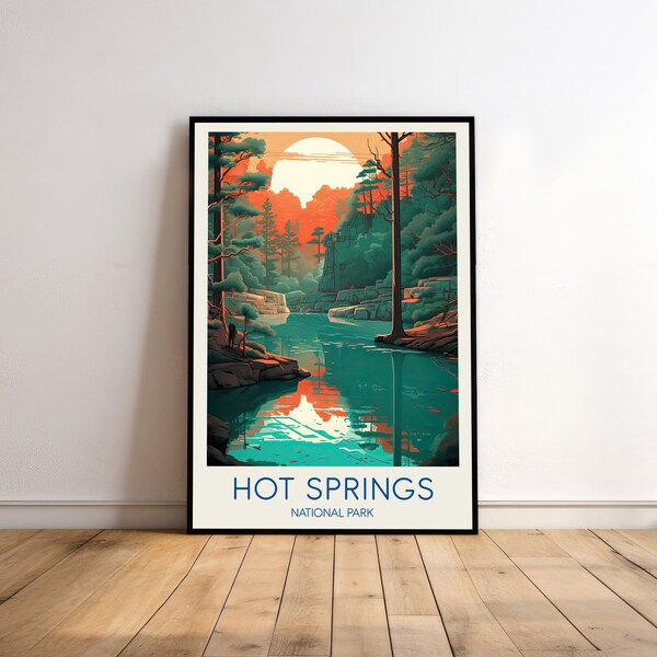 Hot Springs National Park Art - Etsy