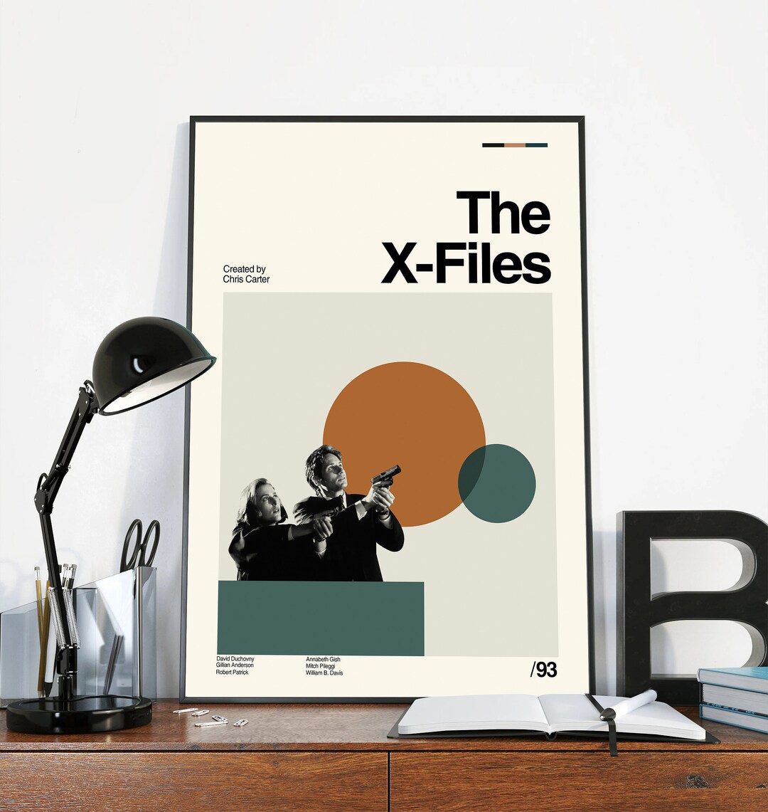 The X-files Poster X Files Poster Minimalist Movie Poster - Etsy