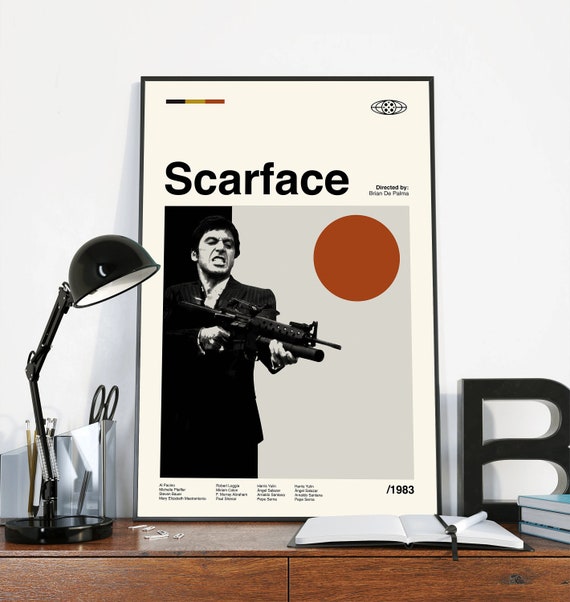 Scarface Poster Framed