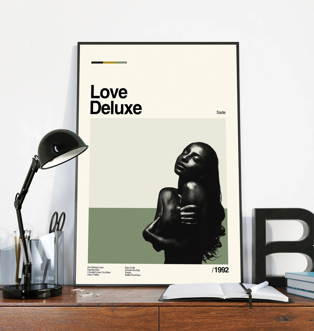 Love Deluxe Sade Music Album Poster Music Poster - Etsy
