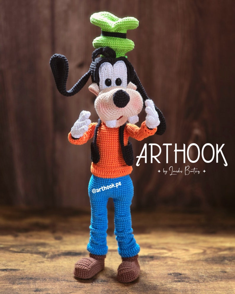 Goofy Amigurumi Pattern - Etsy