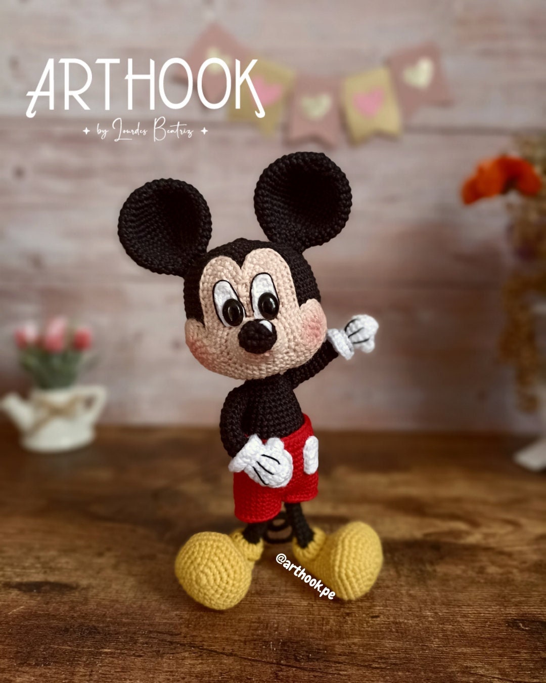 Mickey Mouse Amigurumi Knitting Guide - Etsy