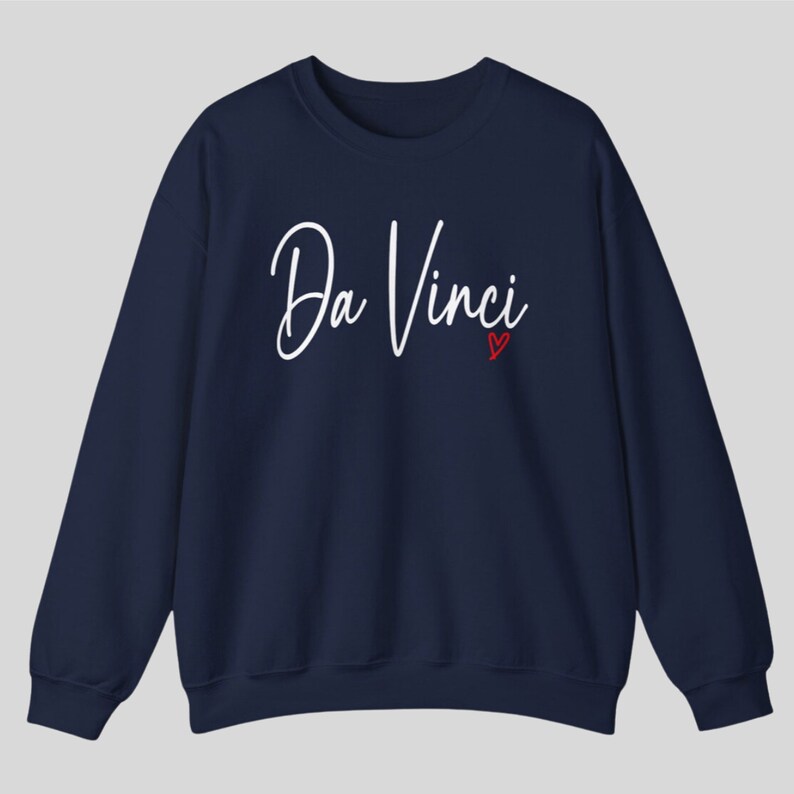 Leonardo Da Vinci Lover Sweatshirt, Da Vinci Italian Renaissance Artist ...