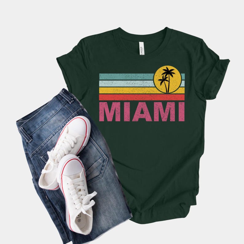 MIAMI Beach Shirt, Florida Summer Family Vacation Outfit, the Magic ...
