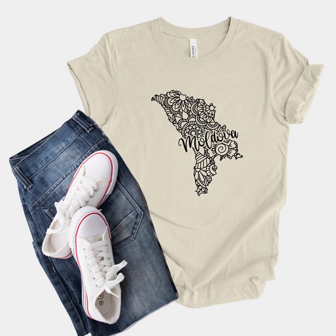 Moldova Map Shirt, Black Wallachia Tee, Bessarabia Roots, Bogdania ...