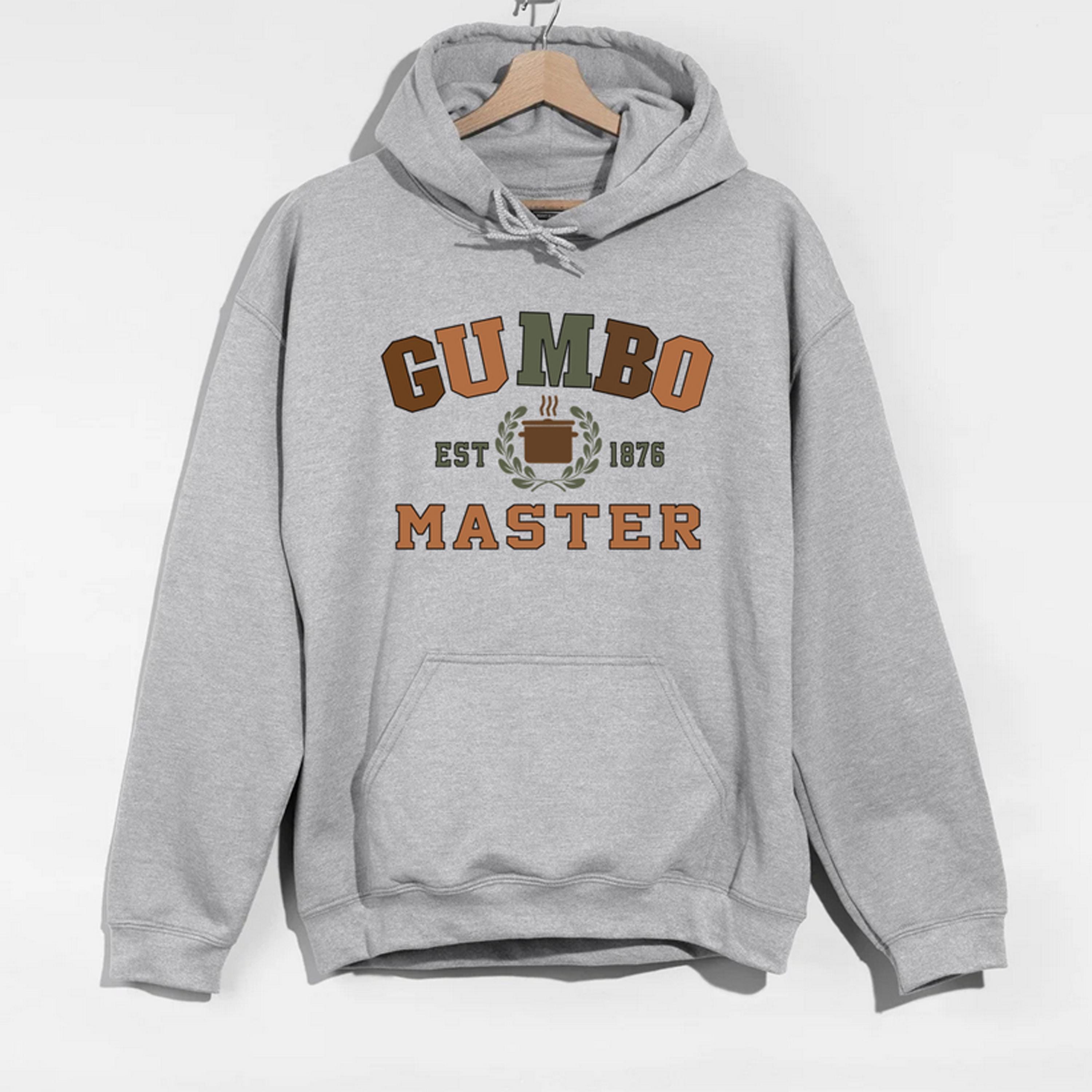 GUMBO MASTER HOODIE, Cajun Cooking Sweatshirt - Etsy