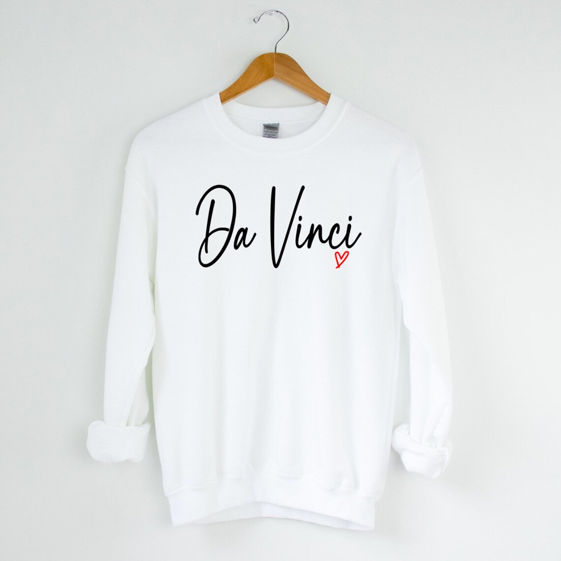 Leonardo Da Vinci Lover Sweatshirt, Da Vinci Italian Renaissance Artist ...