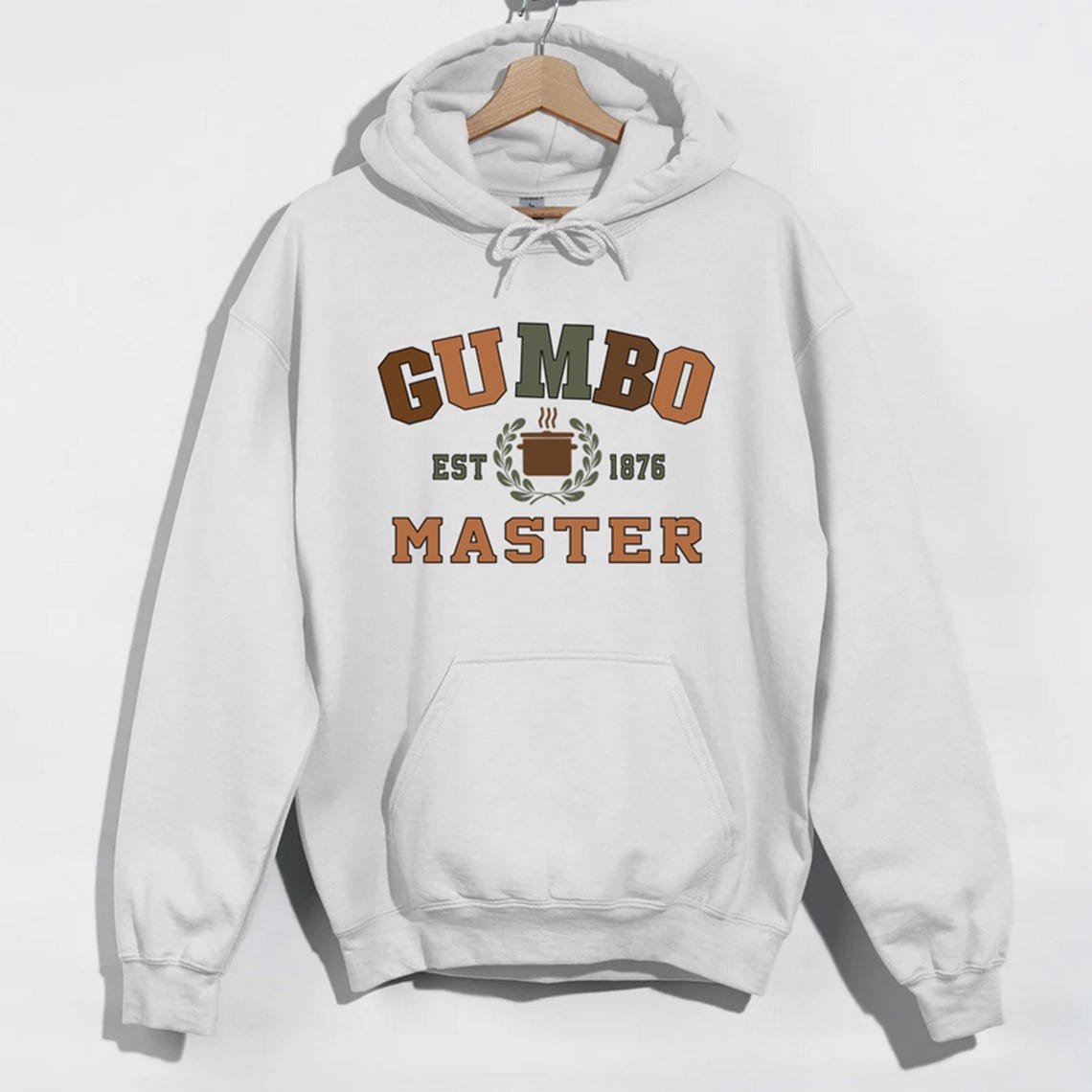 GUMBO MASTER HOODIE, Cajun Cooking Sweatshirt - Etsy