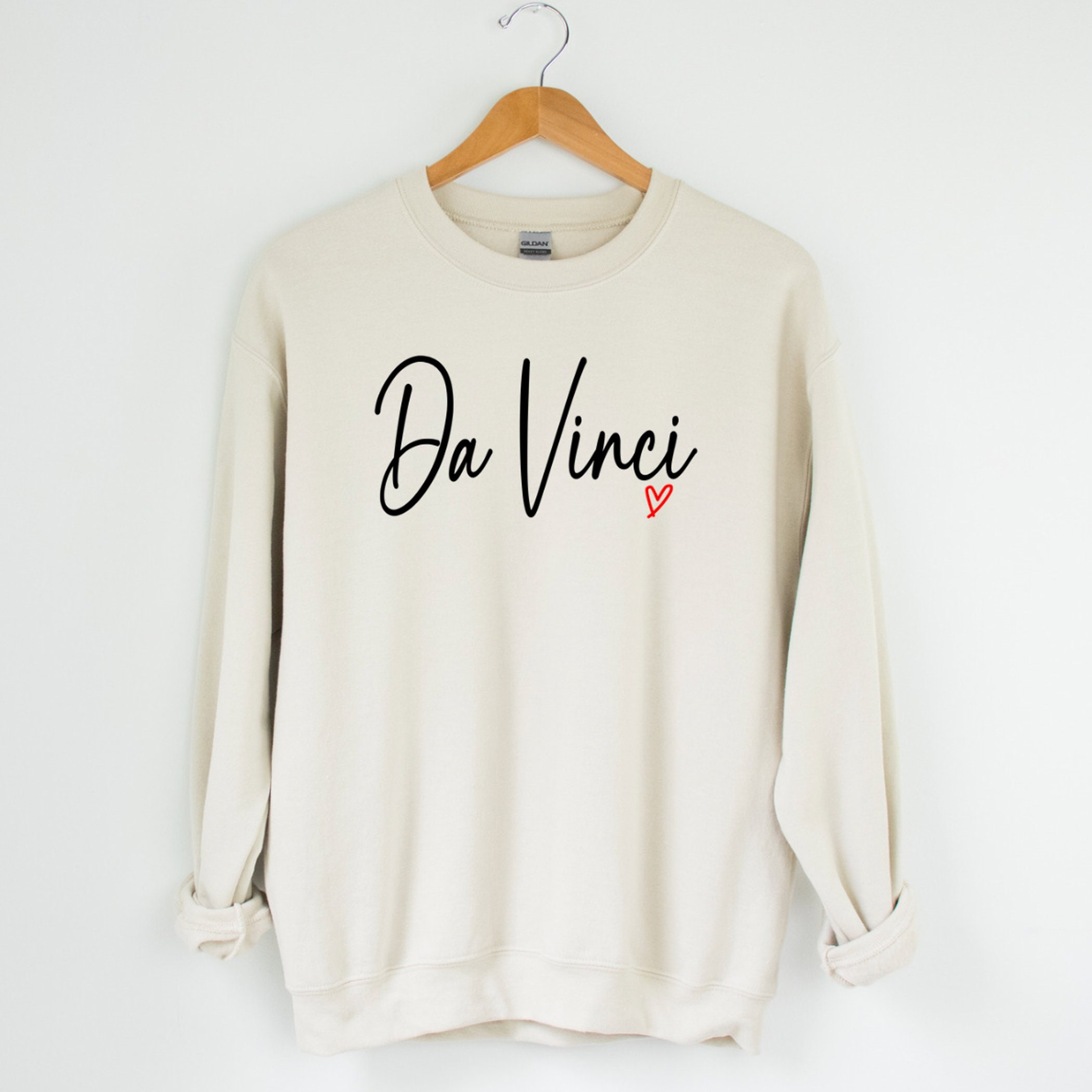 Leonardo Da Vinci Lover Sweatshirt, Da Vinci Italian Renaissance Artist ...
