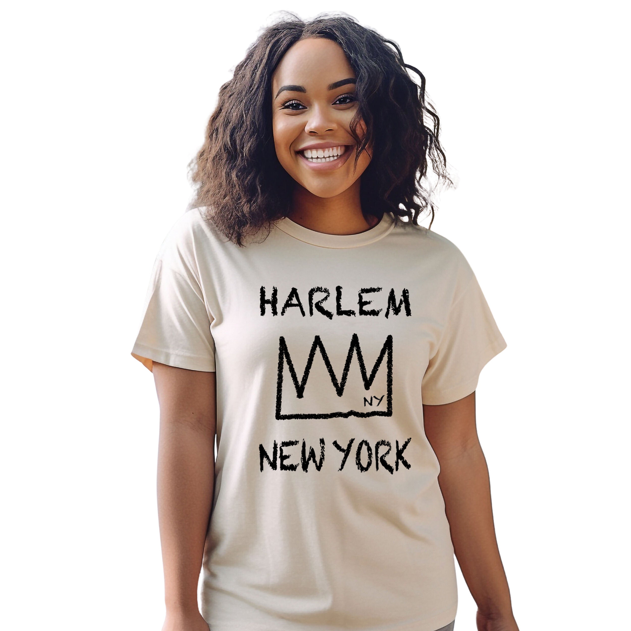 HARLEM T-shirt, New York Harlem Manhattan Unisex Shirt, New York Crown ...