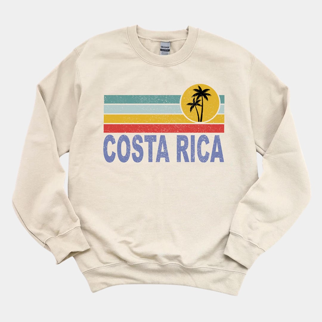 COSTA RICA Summer Family Vacation Sweatshirt, Costa Rica Beach Sweater ...