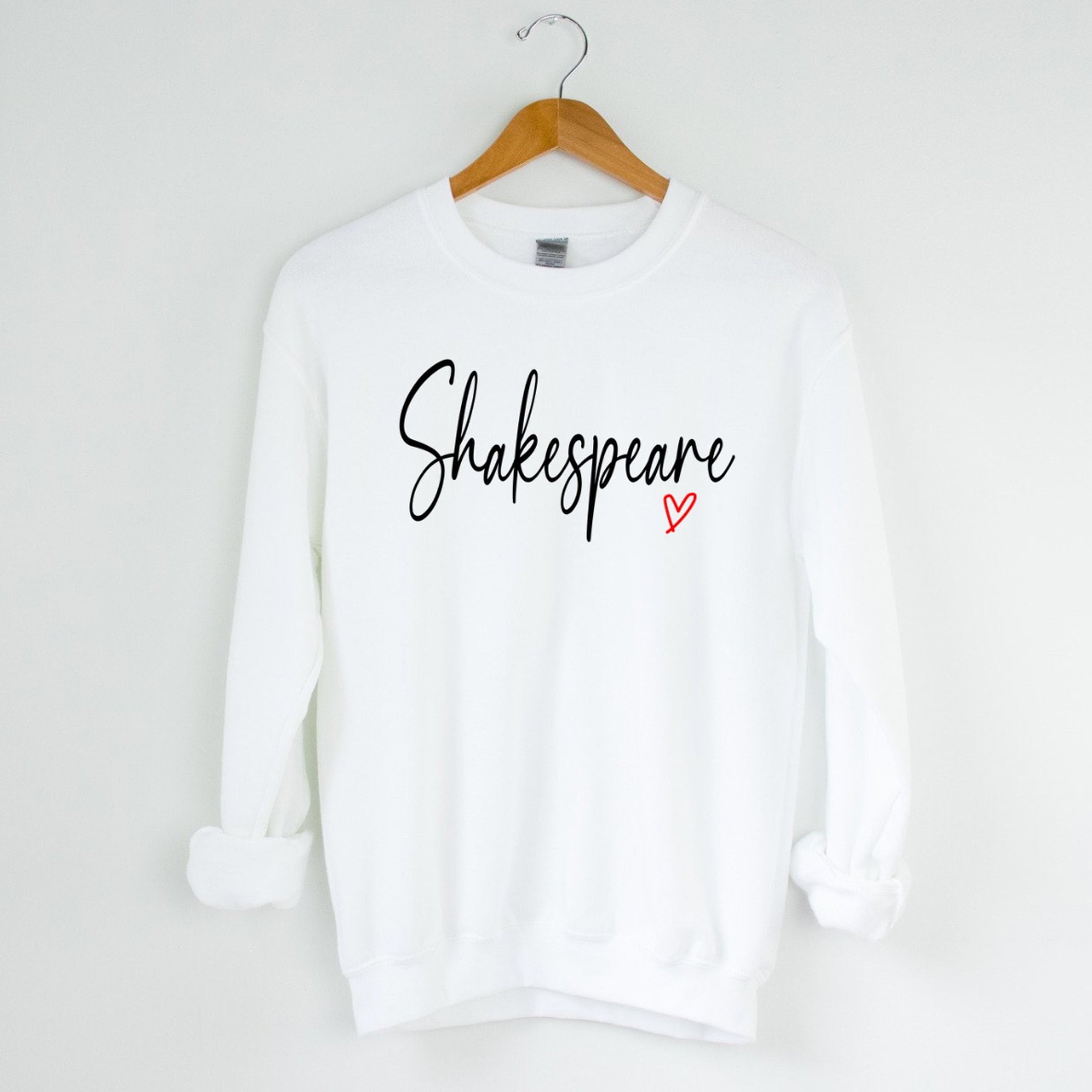 William Shakespeare Lover Sweatshirt, "bard of Avon" Tee, English ...