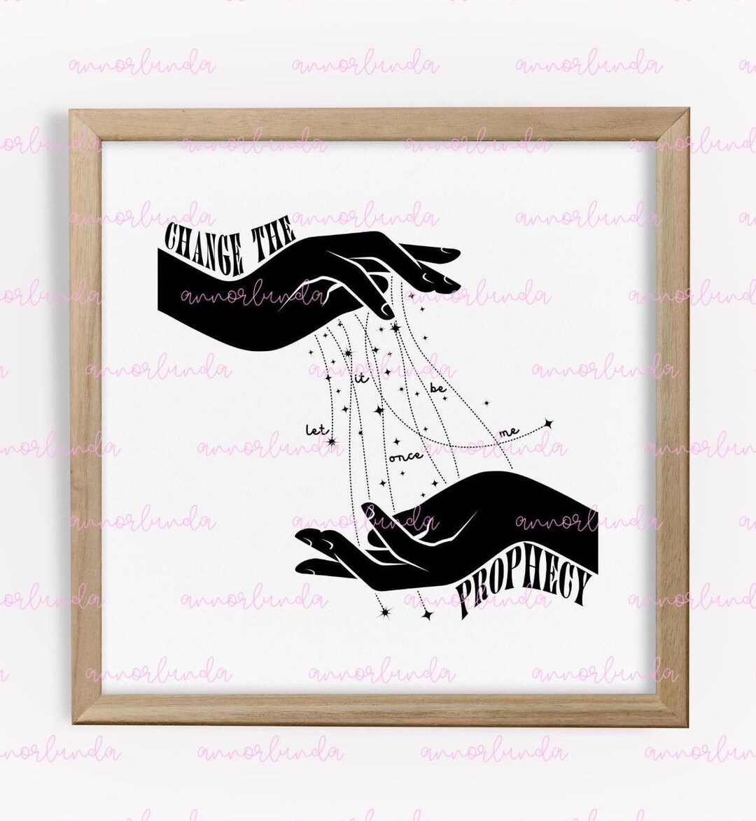 The Prophecy Art Print: Taylor Swift TTPD Inspired (digital Download ...