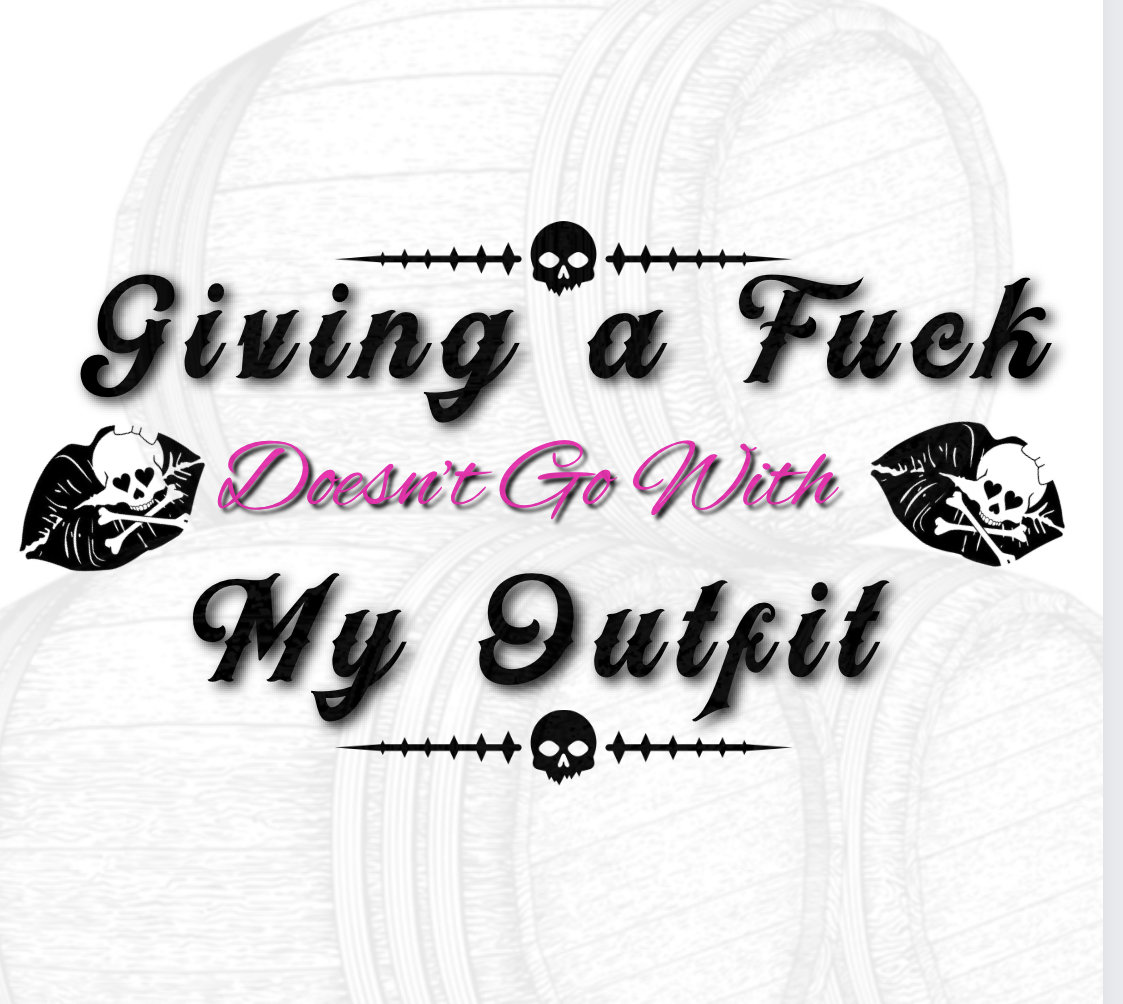 Giving a Fuck Doesnt Go With My Outfit - Etsy