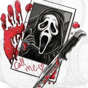 Call Me Scream Svg - Etsy