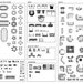 Autocad Huge Library Blocks Metric and Inch (imperial) Mega 2D Block ...