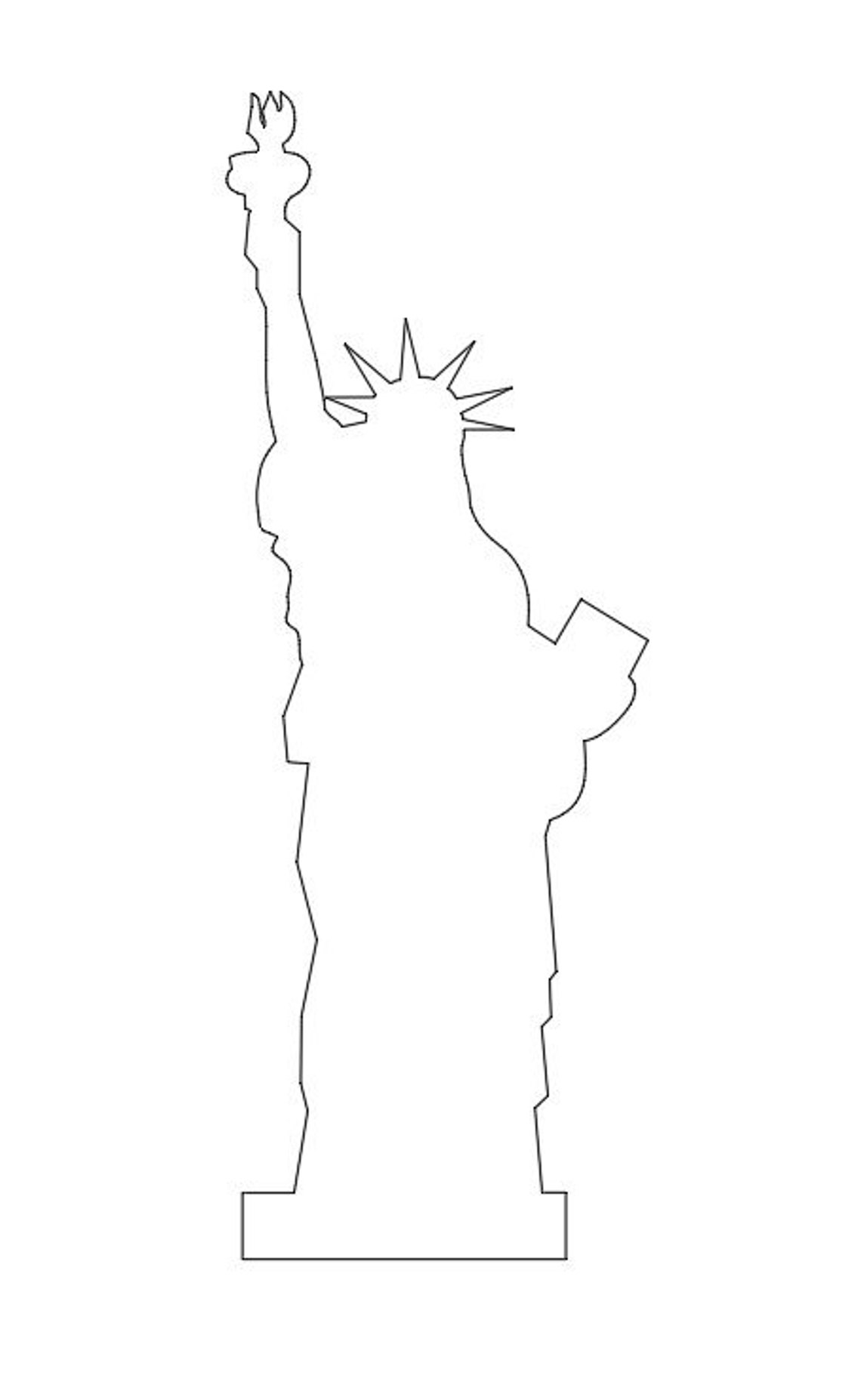 New York Skyline Dxf Dwg Pdf, NYC Skyline Clipart, NYC, Statue of ...