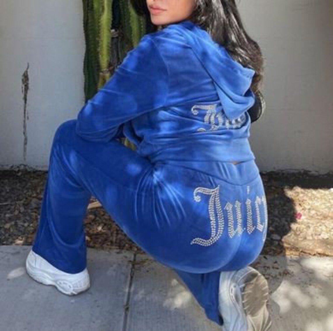 Juicy Coutoure Two Piece Velvet Tracksuit - Etsy