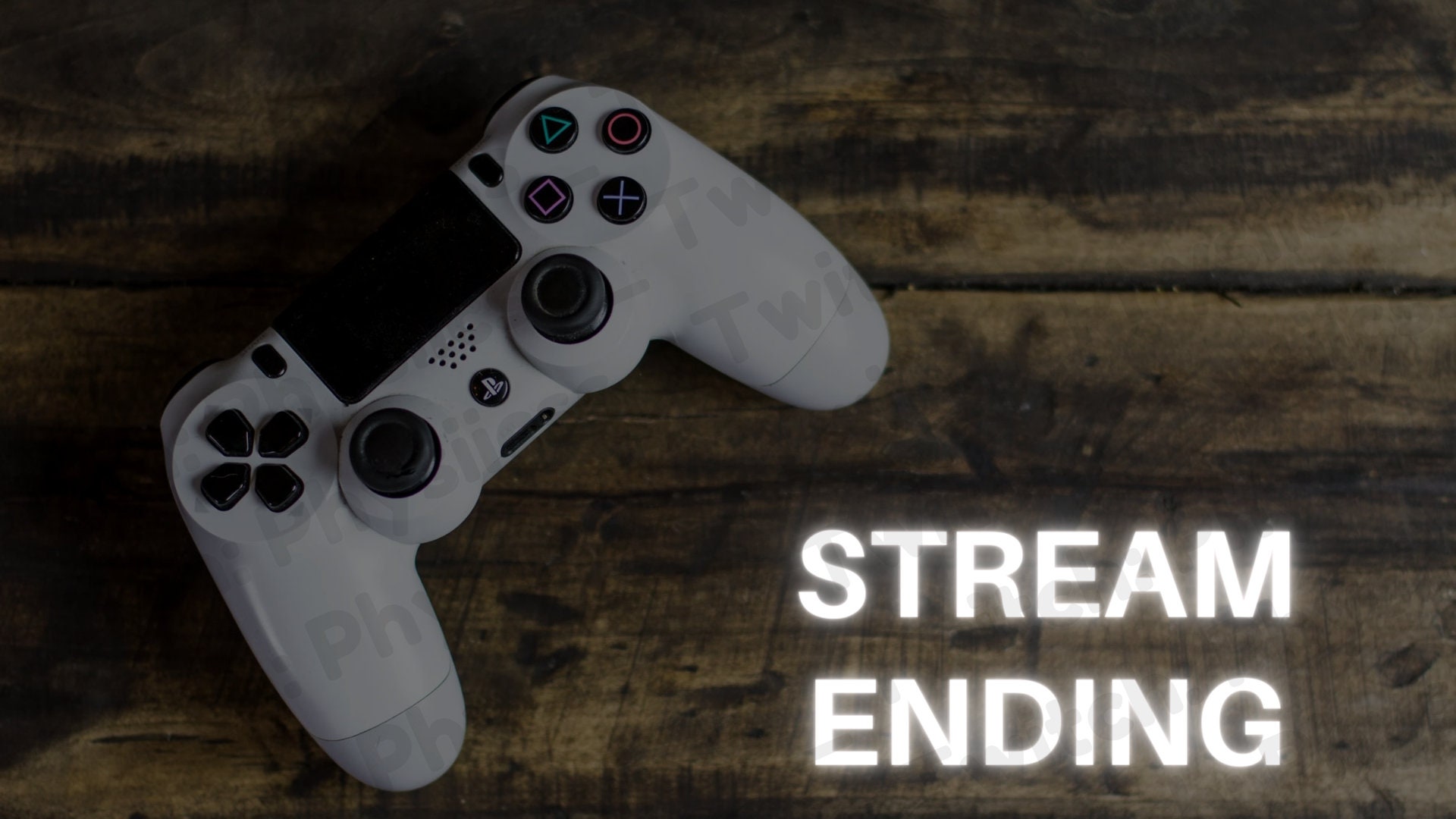 Animated Neon Wood Vibe Stream Overlay Simple Overlay - Etsy