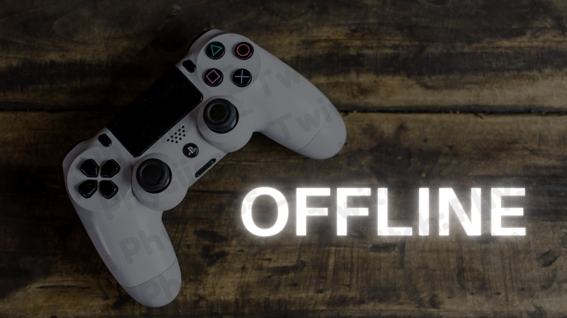 Animated Neon Wood Vibe Stream Overlay Simple Overlay - Etsy