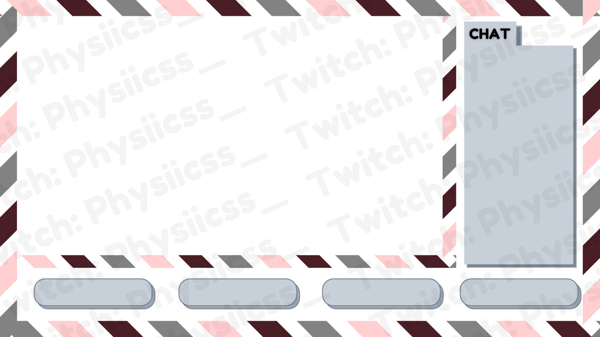 Animated Maroon Candy Screen Overlays - Maroon, Pink , Gray, Cute ...
