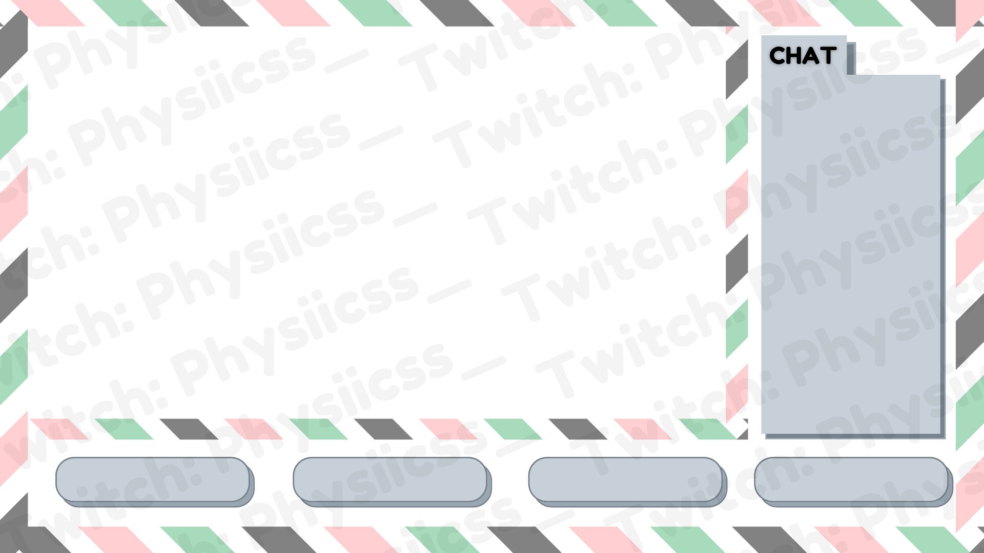 Animated Mint Candy Screen Overlays Green Pink Gray Cute - Etsy