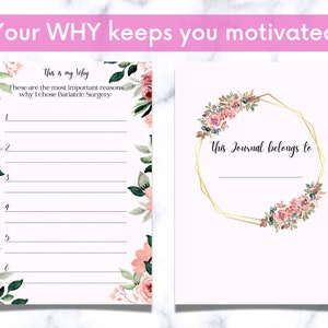 Bariatric Weight Loss Journal, Weight Loss Surgery Planner, Gastric ...